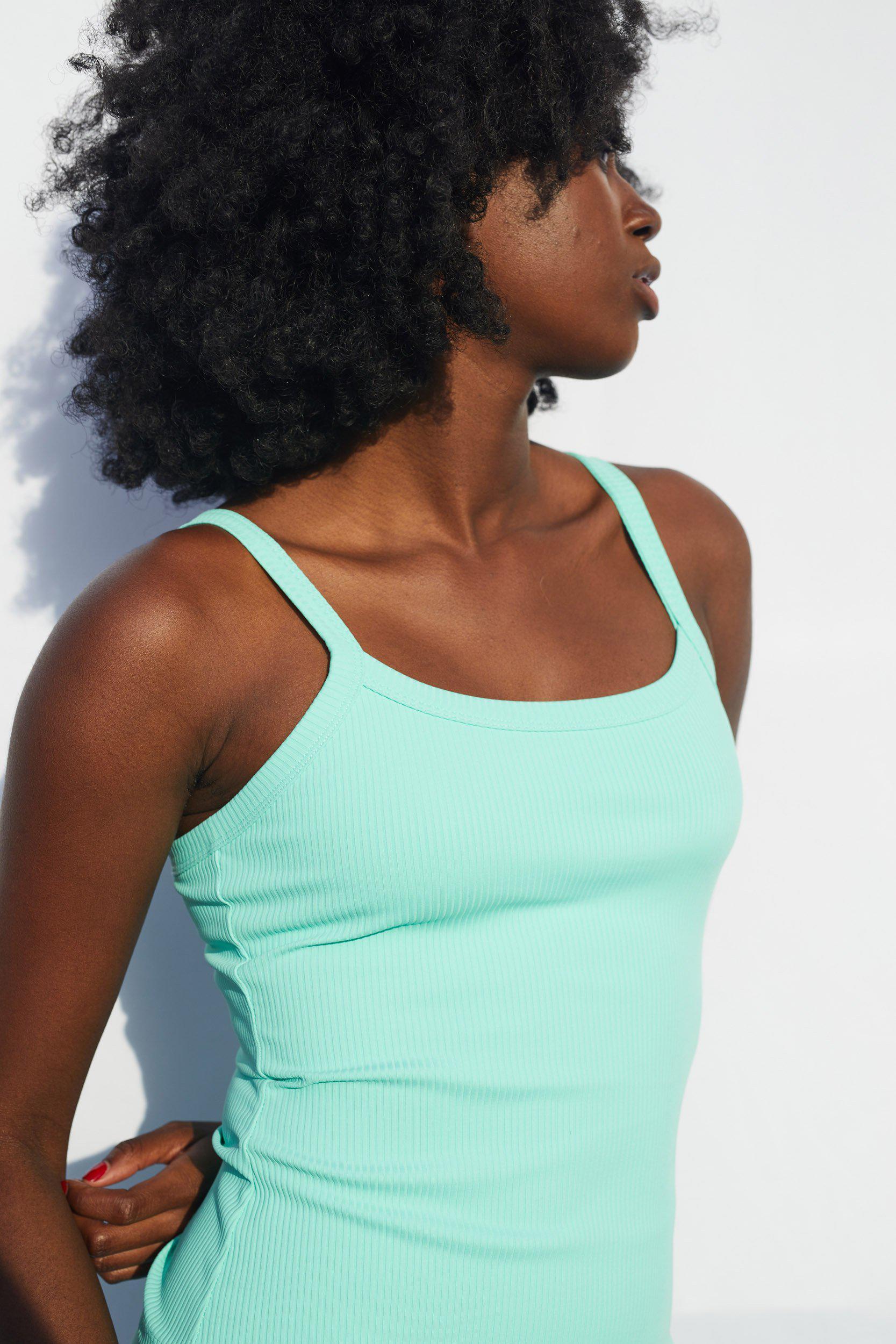 Year of Ours Abby Tank - Mint | Shop Hilliard Studio Method